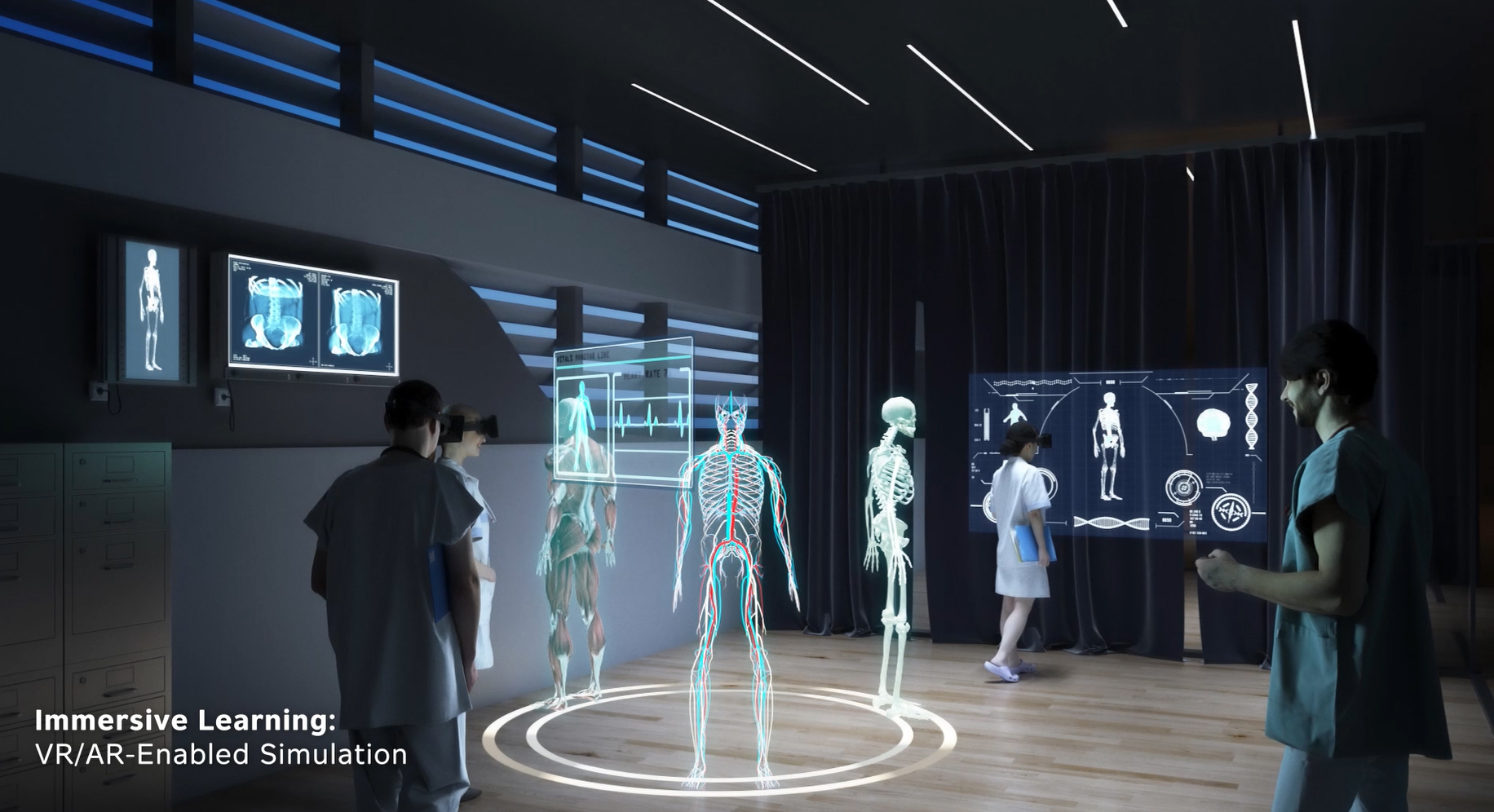 Artist Rendering for Advanced Simulation Center